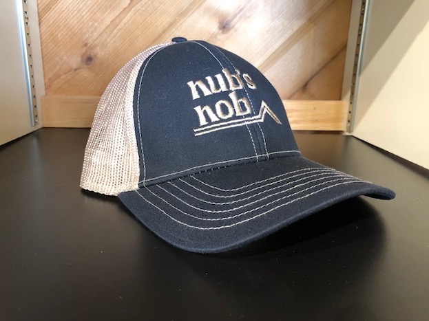 Navy Nub's Nob Washed Mesh Trucker's Cap - Nub's Nob Ski Area ...